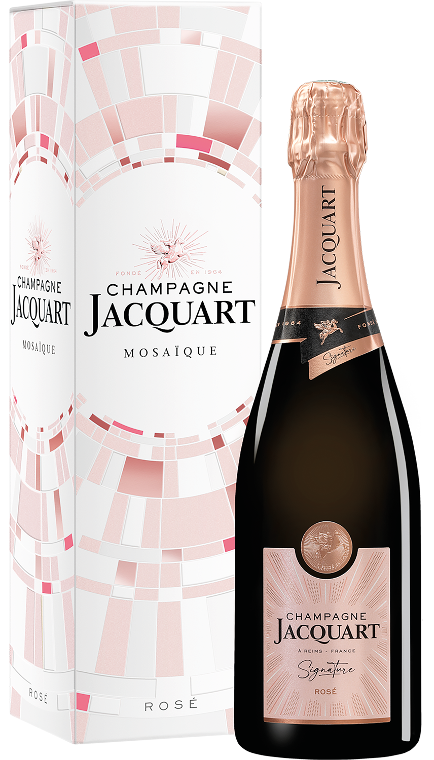 Champagne Jacquart Segnature Rosé Brut in der Geschenkpackung | Artikel ...