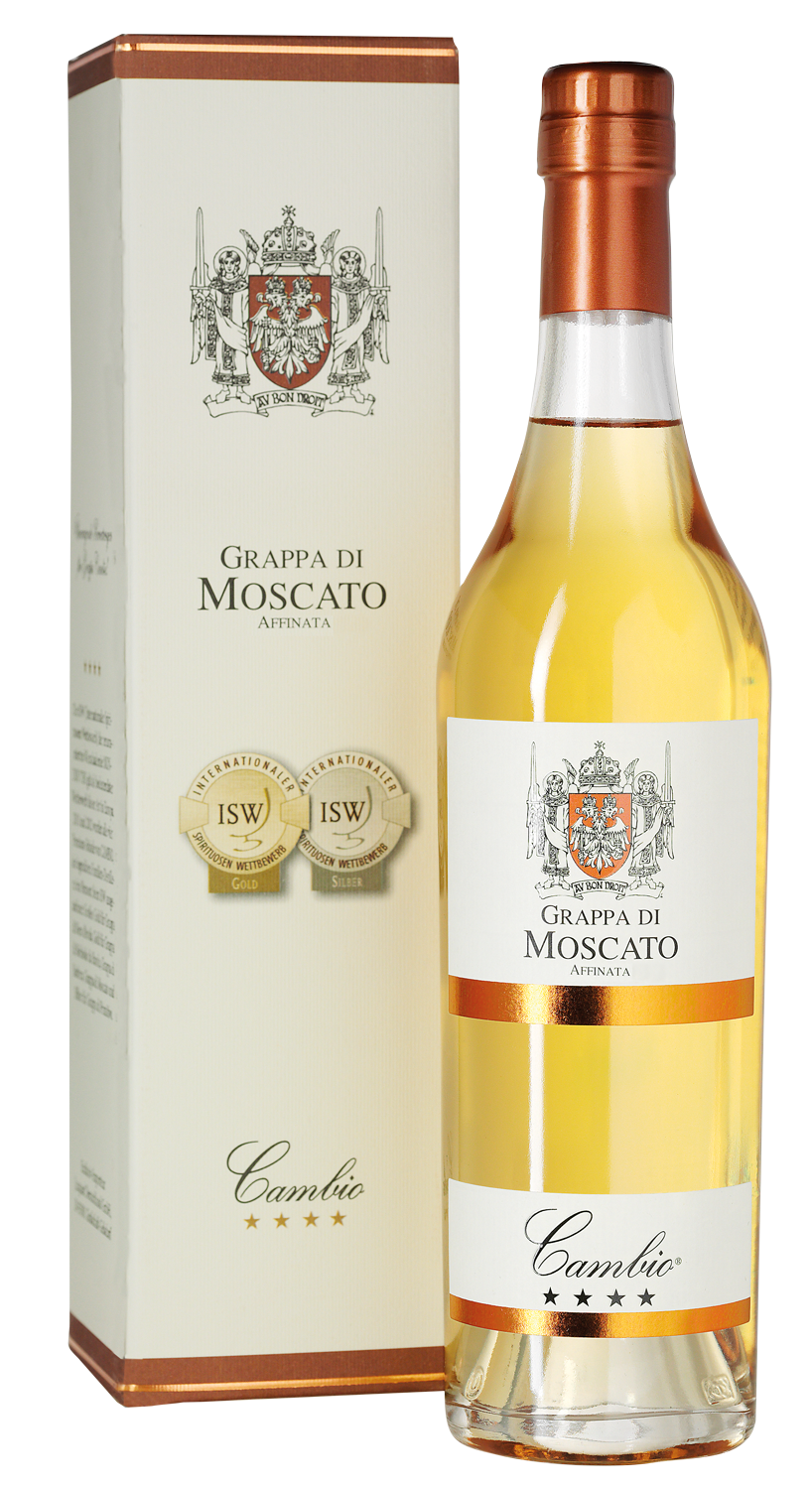 Cambio Grappa di Moscato | Grappa | Spirituosen | Wein bestellen by ...
