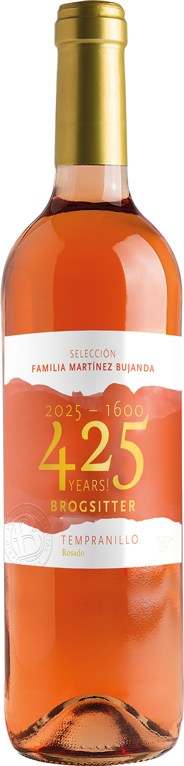 Martinez Bujanda Tempranillo Rosado Bujanda/Brogsitter 425Anos ...